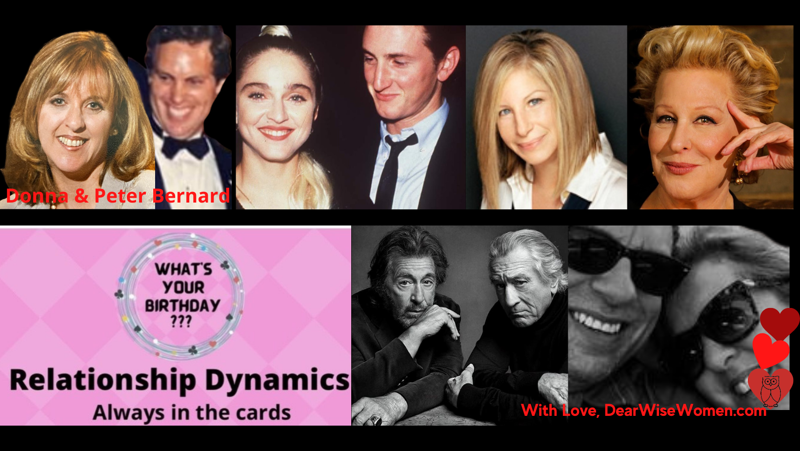 Donna & Peter… now we know why – It's always in the cards…